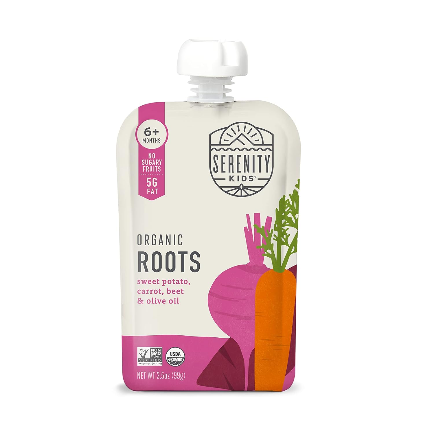 Amazon.com: Serenity Kids 6+ Months USDA Organic Veggie Puree Baby Food ...