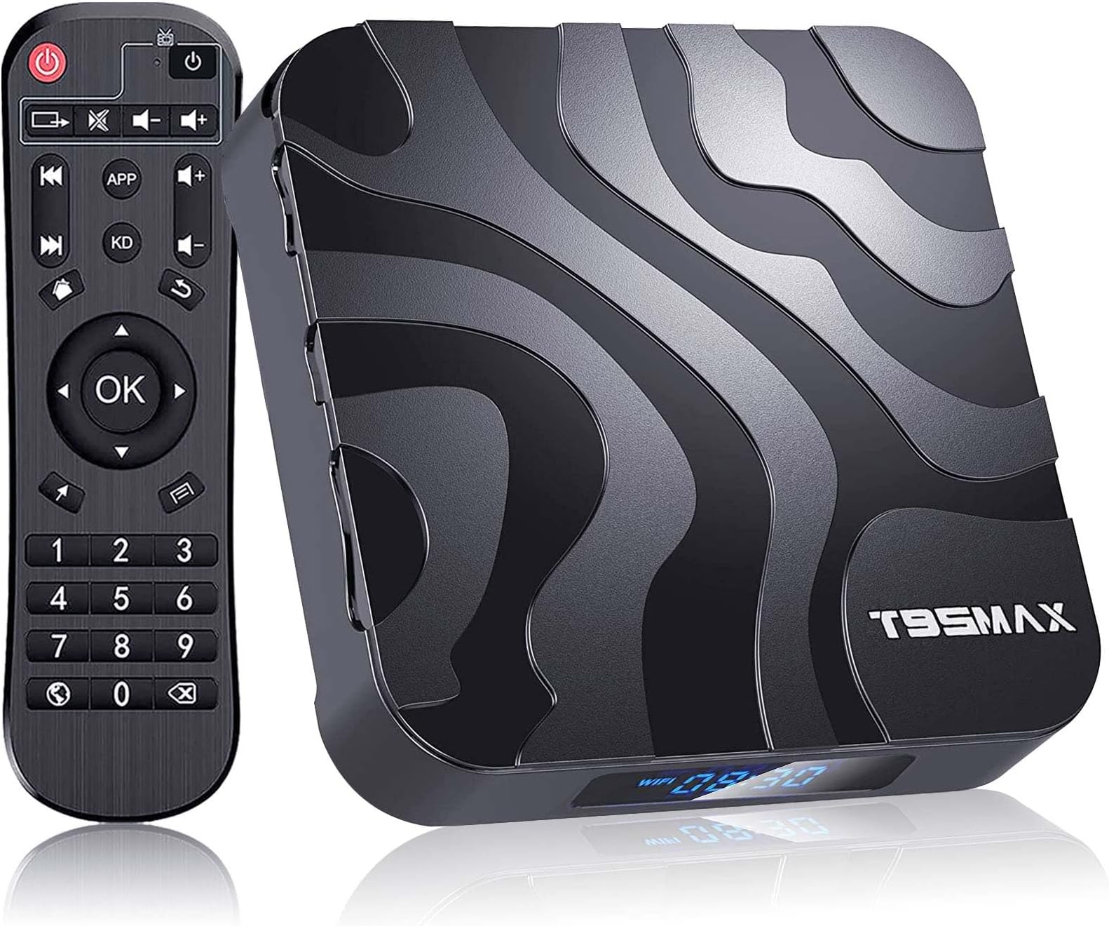 Android 12 TV Box 4GB RAM 32GB ROM T95 MAX TV Box Android 2023 2.4G/5 ...