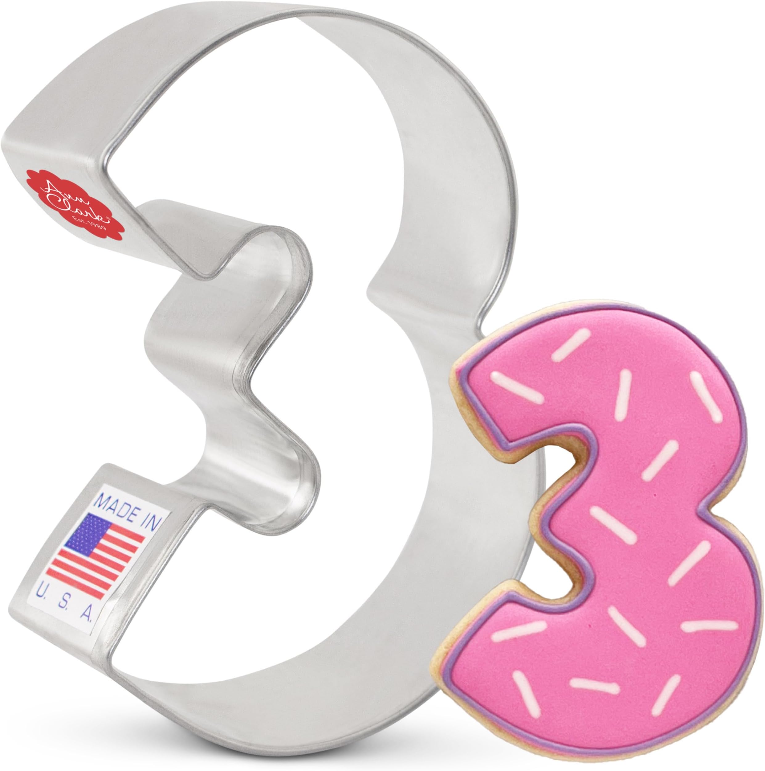 Amazon.com: Ateco Extra Large Number 3 Cake Cutter: Home & Kitchen