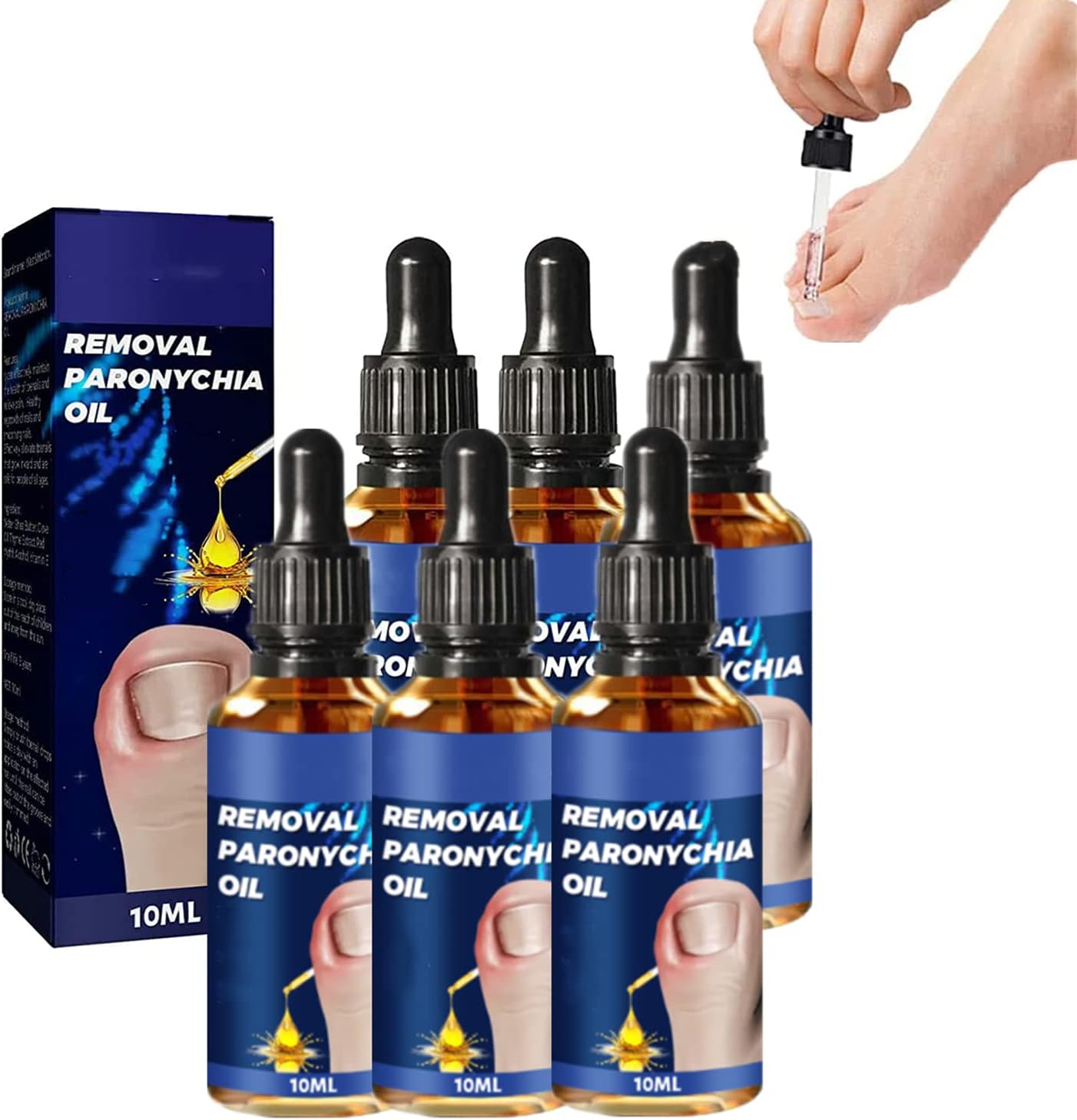 Amazon.com : 6PCs German Toenailcare Removal Paronychia Oil, Ingrown ...