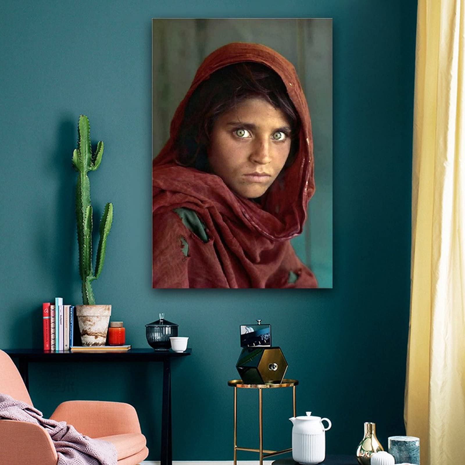 Steve Mccurry Afghan Girl Poster