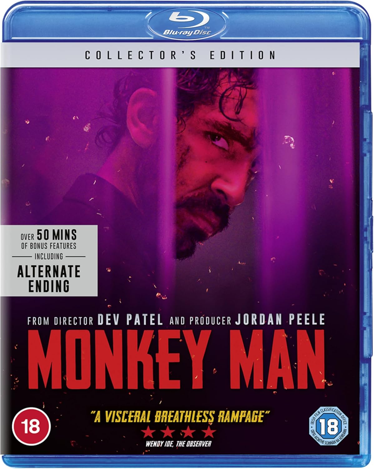 Monkey Man [Blu-ray] [2024] [Region Free]: Amazon.co.uk: Dev Pattel ...