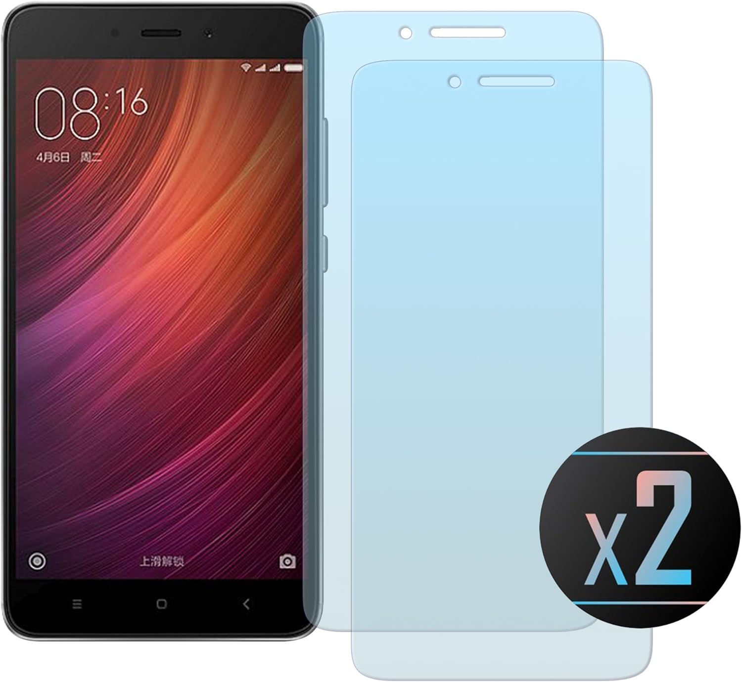 Amazon.com: 2 x Xiaomi Redmi Note 4 Screen Protector, NEVEQ® Premium ...