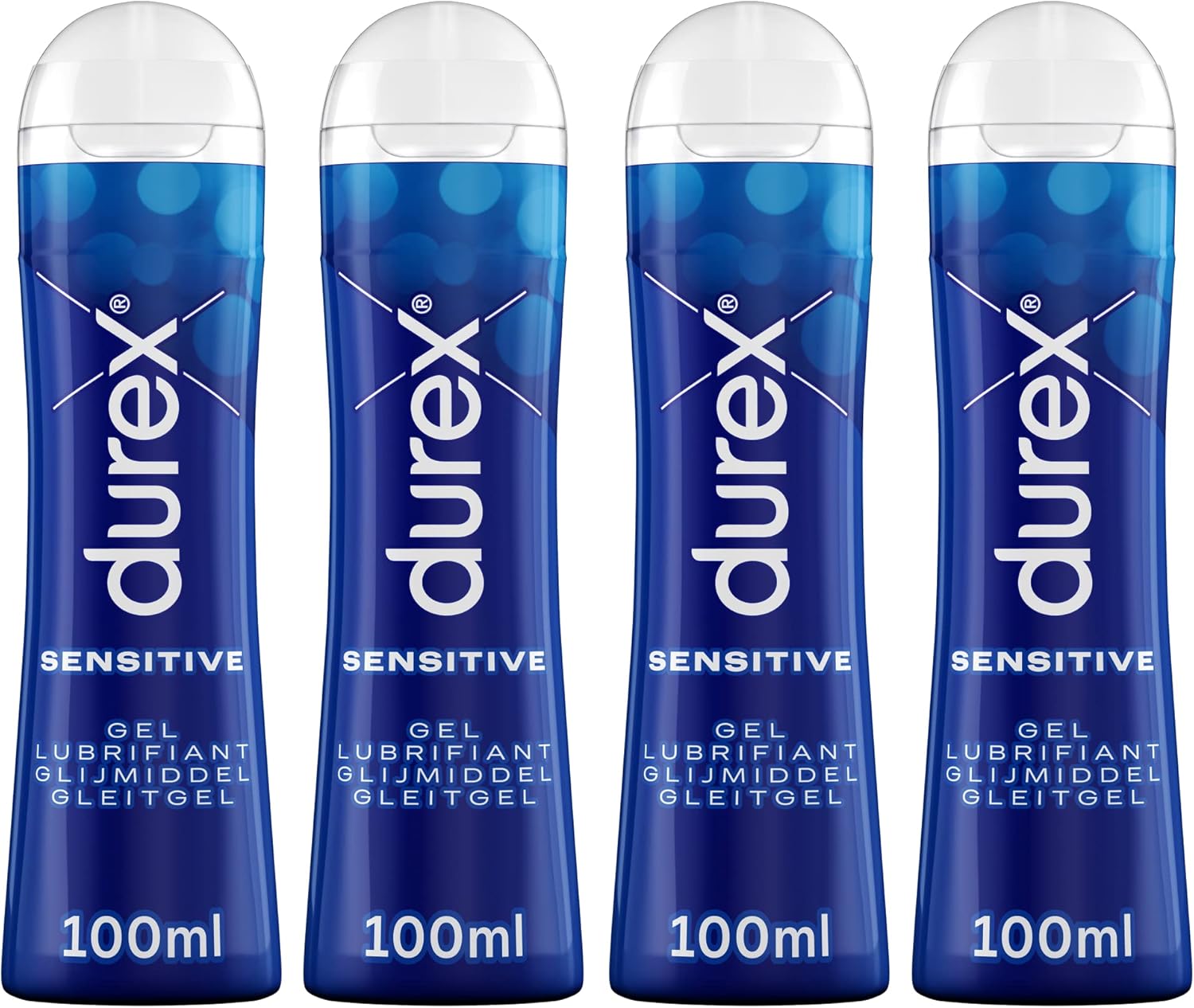 Durex - Lot de 4 Lubrifiants Gel Sensitive - 4x100ml : Amazon.fr ...