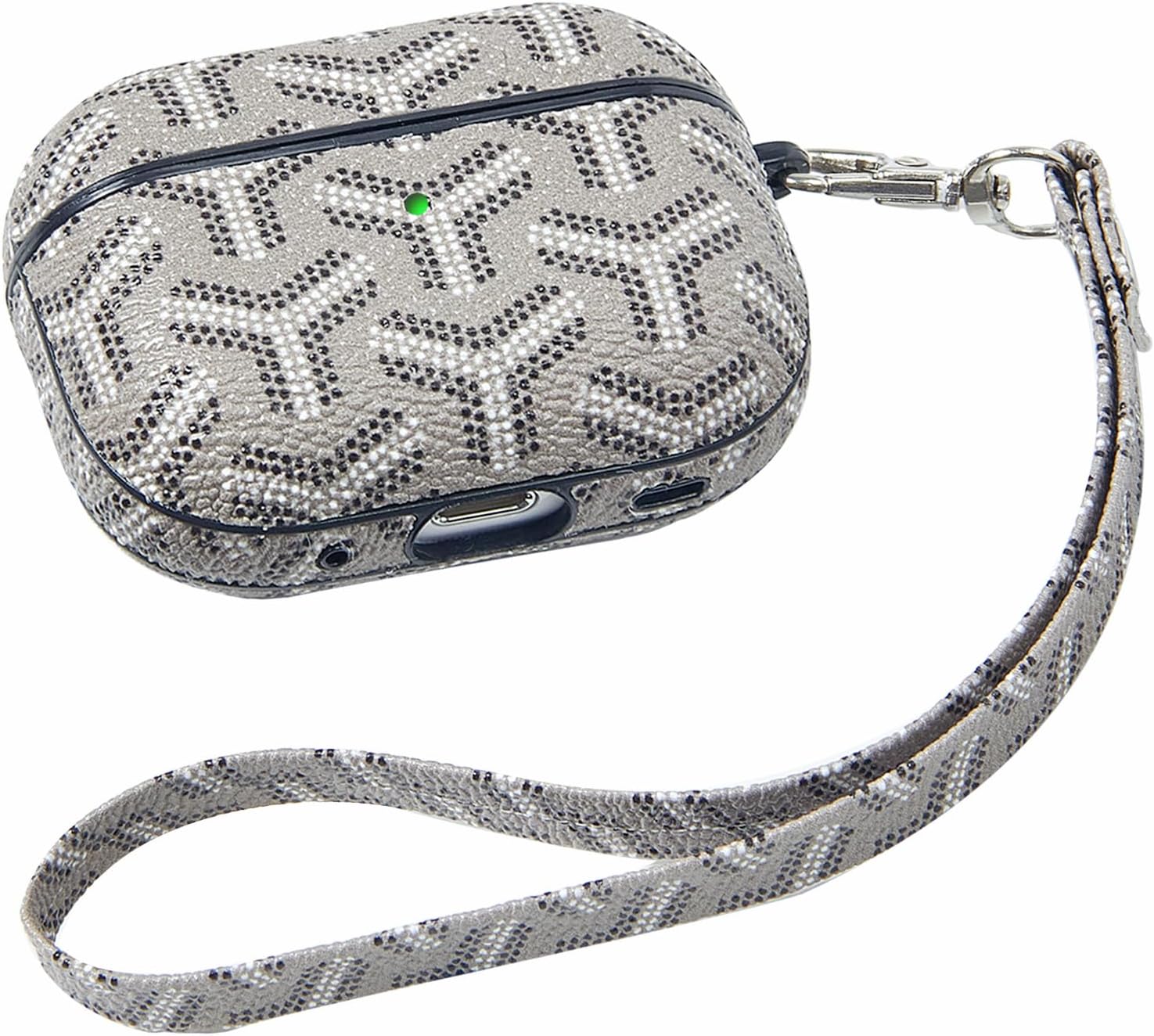 Amazon.com: for AirPods Pro Case,Fashion Luxury PU Protective Cover ...