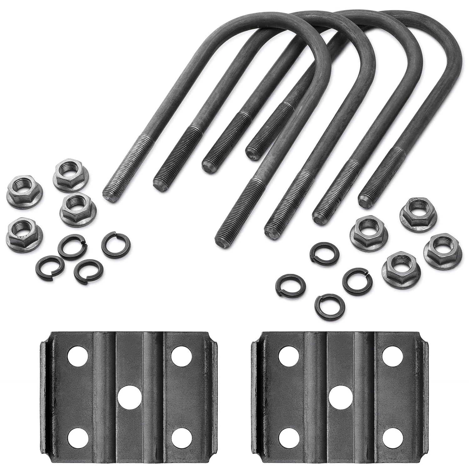 Amazon.com: SPARKWHIZ Trailer U Bolt Kit for 3,500 lbs. 2 3/8" Round ...