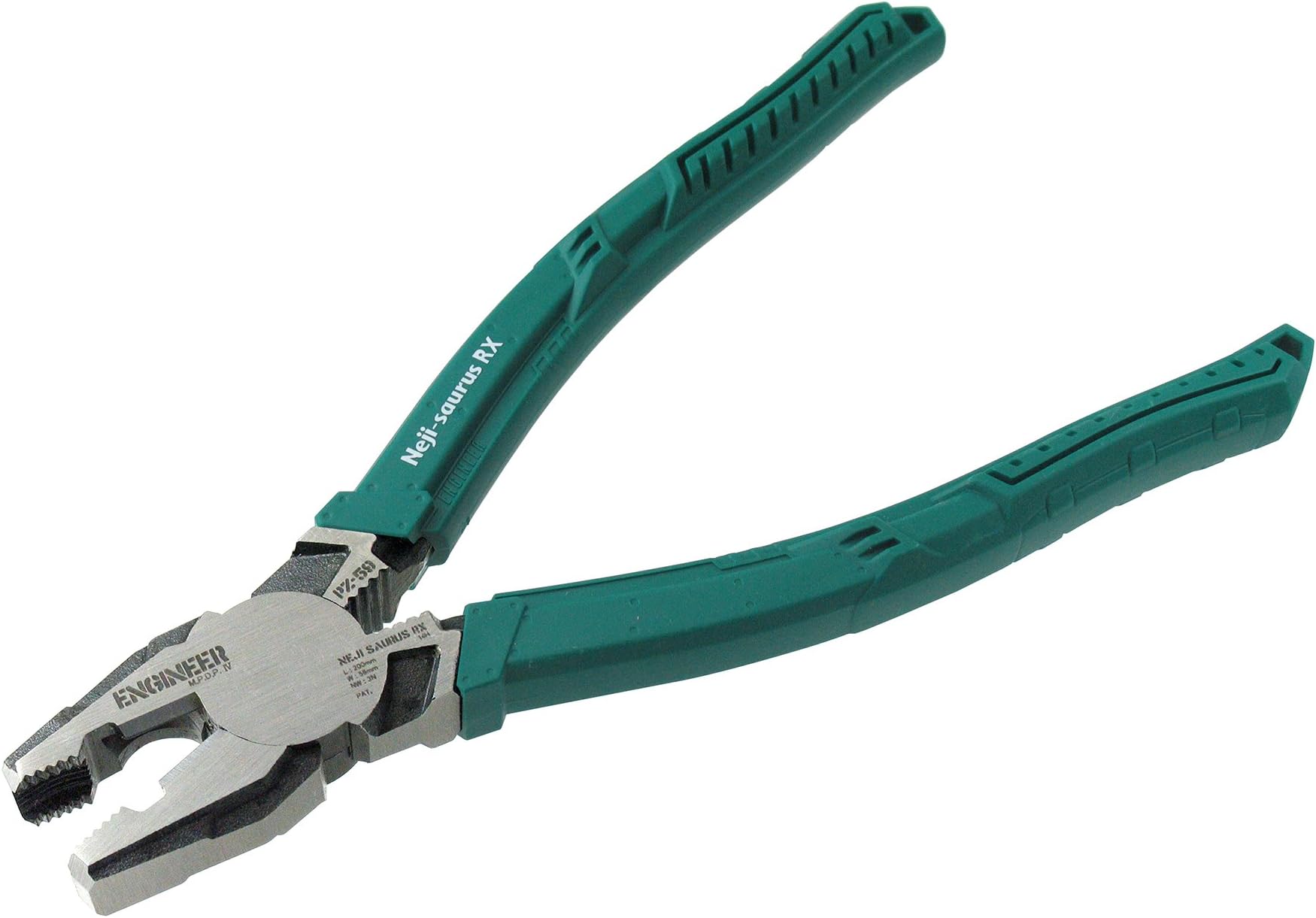 Large multi function combi pliers with neji-saurus 'damaged screw' extracting jaws. Made in ...