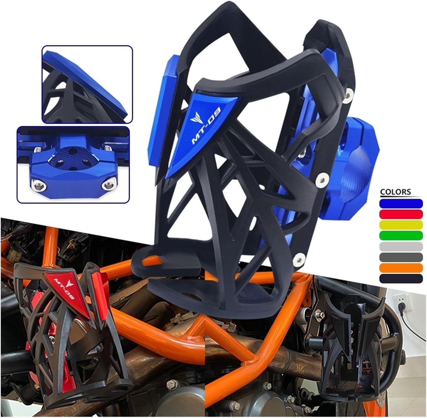 Z for Yamaha MT-07 MT-09 MT-03 Mt07 Mt0903 Motorcycle Beverage Water ...