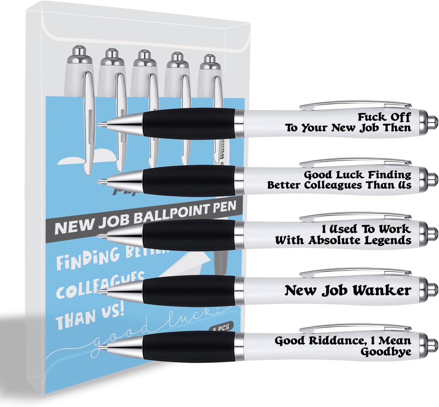 Leaving Gifts For Colleagues Women Men, Funny Rude New Job Gifts with ...