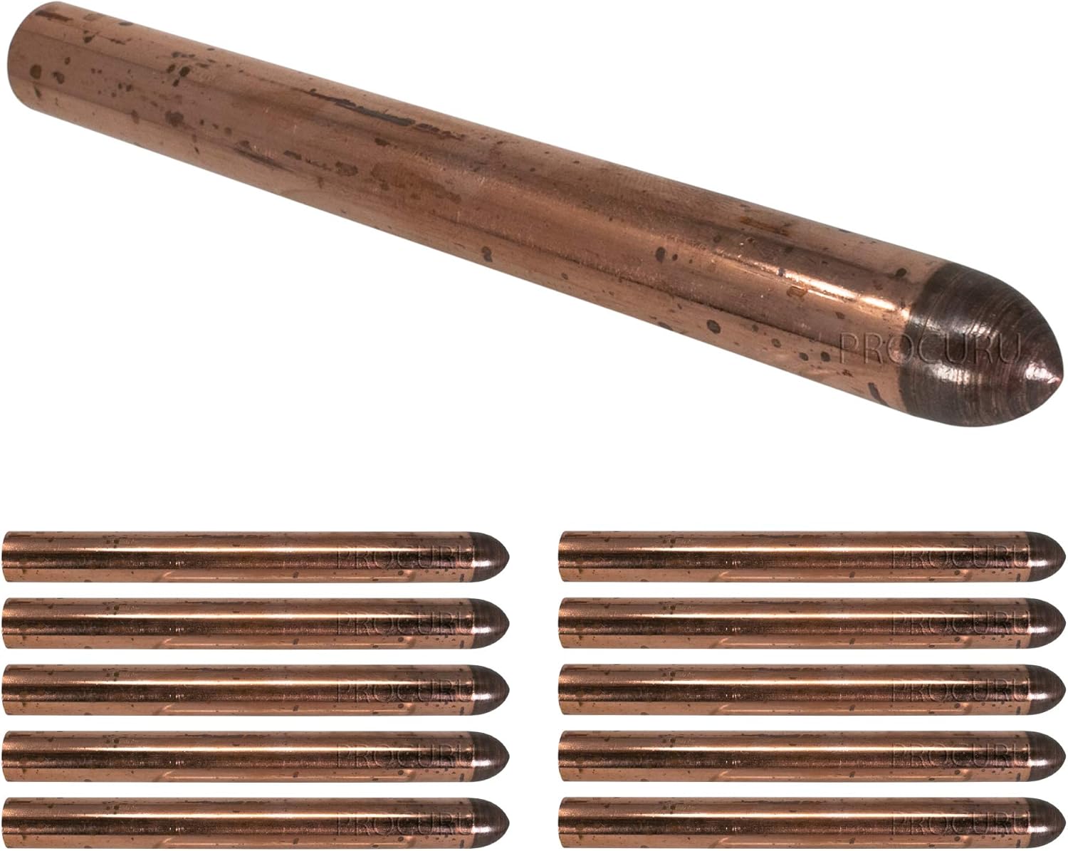 Amazon.com: [10-Pack] PROCURU 1/2" x 6" Copper Sweat Bullet Air Chamber ...