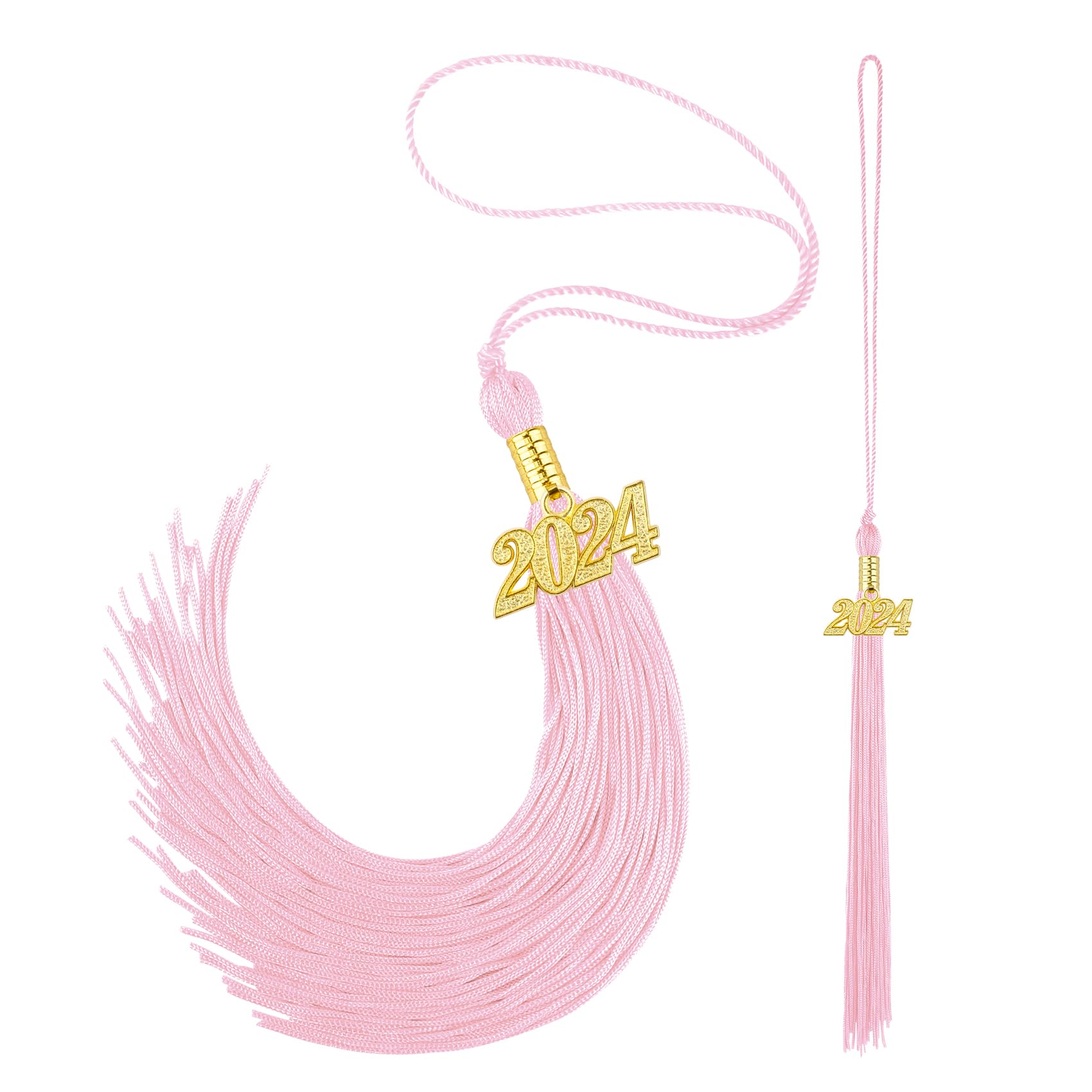 Snapklik.com : 2024 Tassel Graduation 2 Pcs, 2024 Tassel Charm, Pink ...