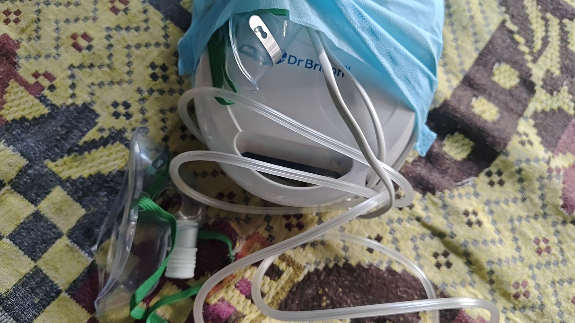 Dr Brison Ultra-Compact Nebulizer Machine for Adults & Kids | Low Noise ...
