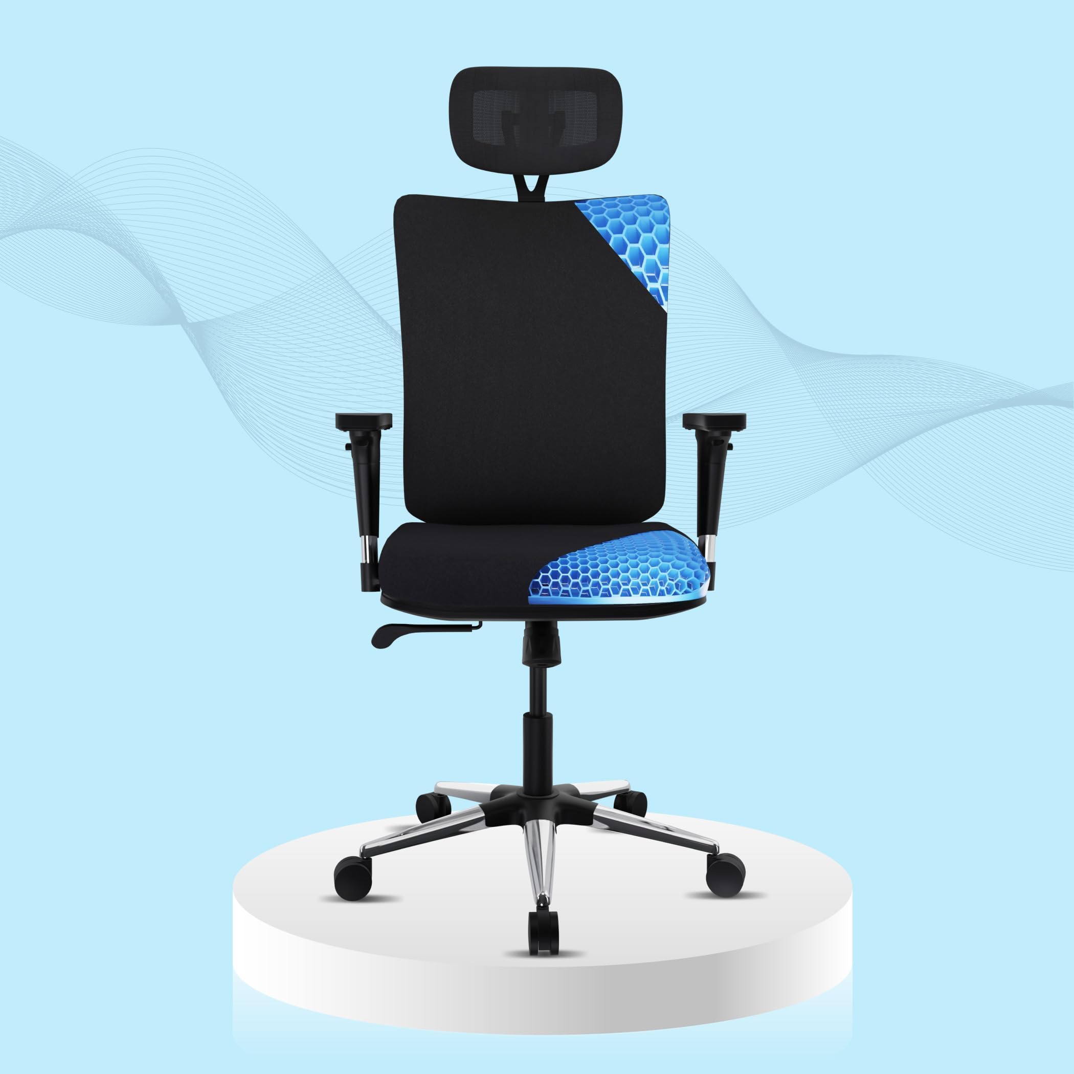 Wisdom Furniture, Back Ergonomic Office Chair : Amazon.in: Home & Kitchen