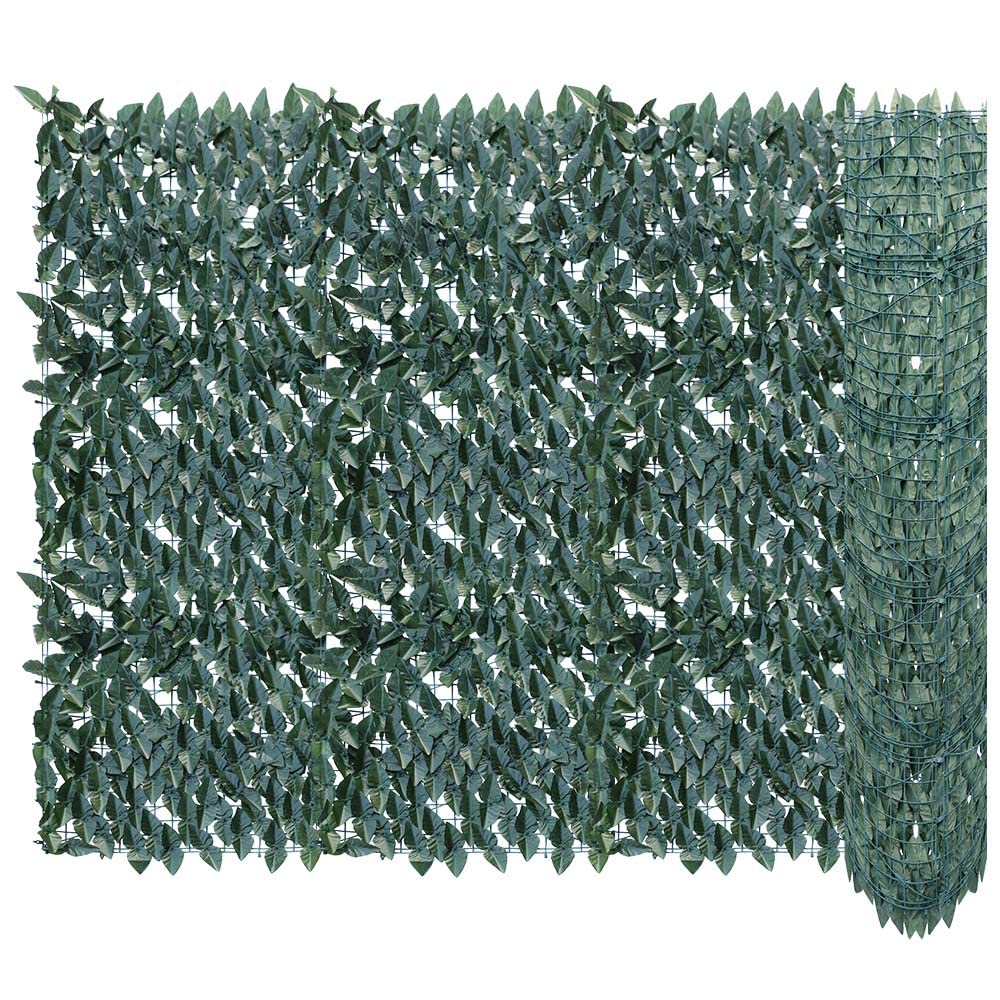 Amazon.com: SunnyRoyal 6'x8' Artificial Leaf Faux Ivy Privacy Fence ...