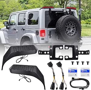 Amazon.com: YOMTOVM High Mount Brake Light Turn Signals Brake Lights ...