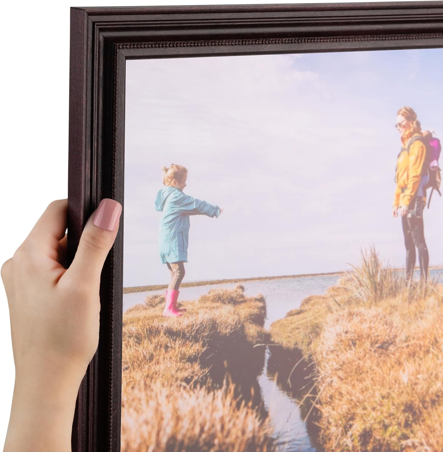 Amazon.com - ArtToFrames 17x23 inch Dark Cherry Stain Wood Picture ...