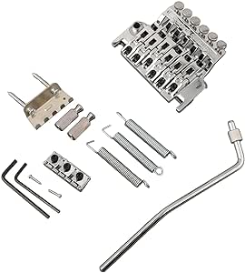 Amazon.com: Electric Guitar Double Locking Tremolo Bridge System, Zinc ...