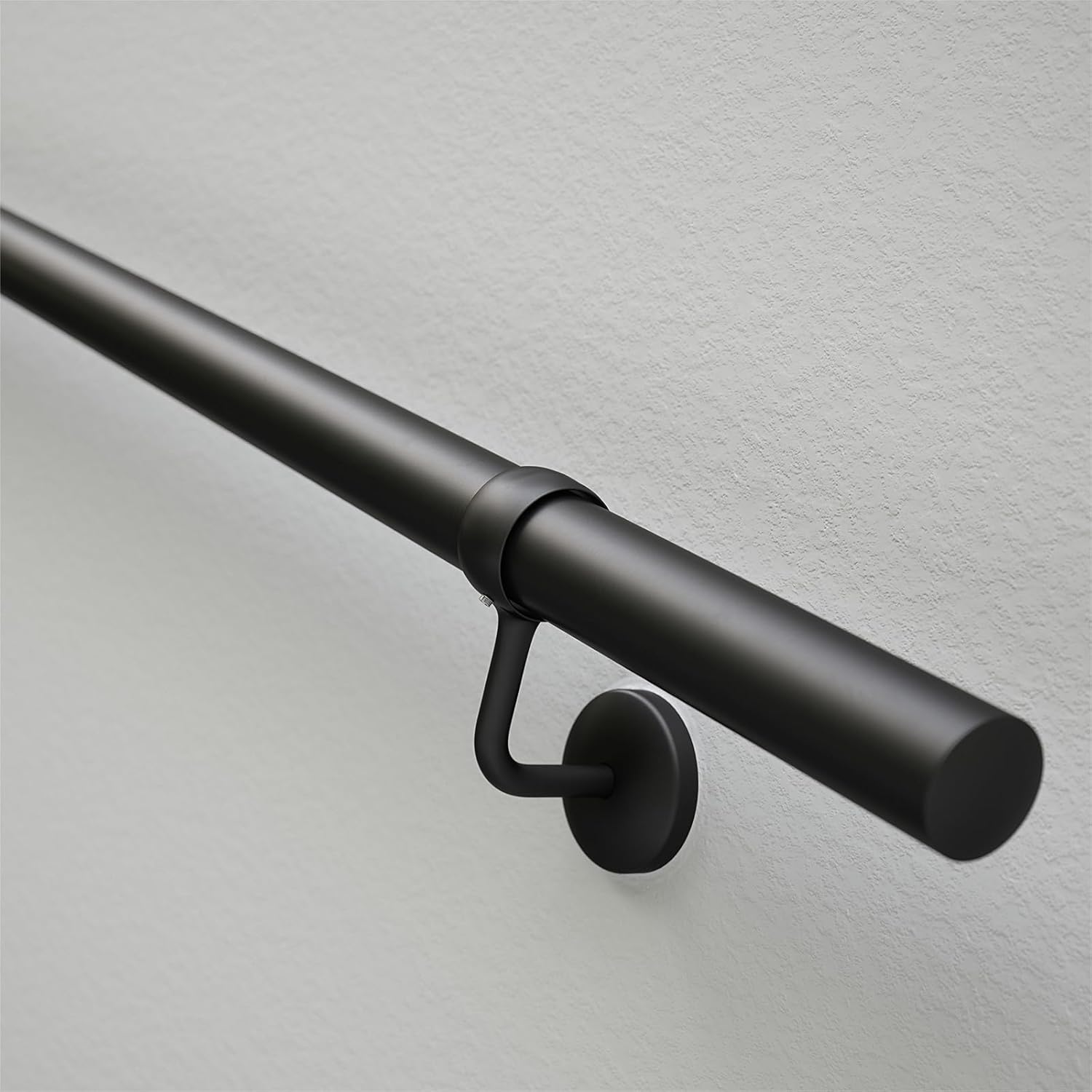 ROTHLEY Stair Handrail 3.3FT Metal Stair Railings Indoor Handrails for ...