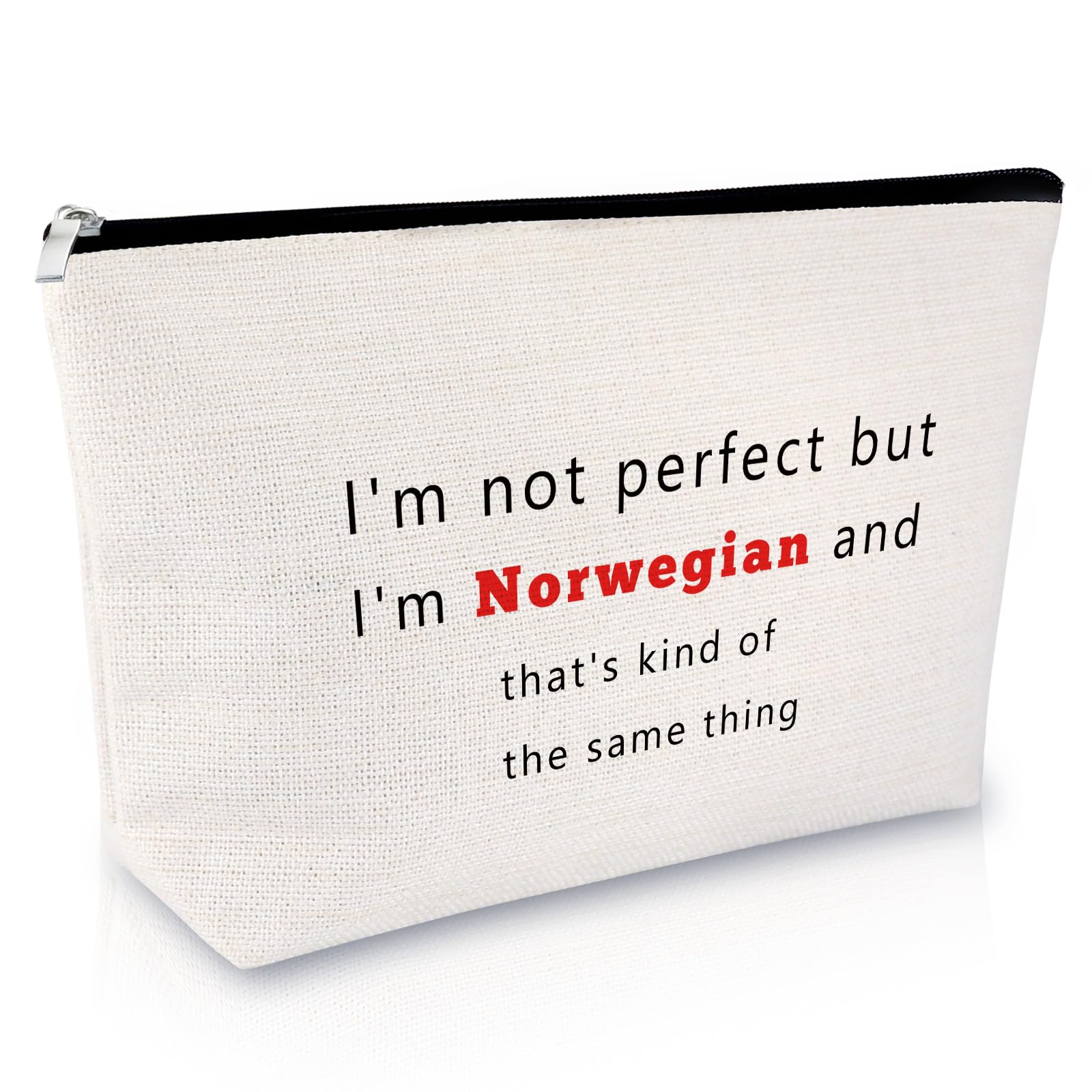 Amazon.com: Norway Gift Norway Trip Gift for Women Makeup Bag Vacation ...