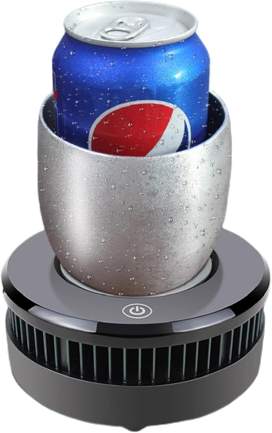 Amazon｜Ohget ポータブル 缶クーラー 急速冷却カップ -9～58℃ 保温・保冷 ドリンククーラー急速冷凍カップクーラー保冷 ドリンクホルダー 保冷 卓上用 ビール 日本酒 炭酸飲料 ...