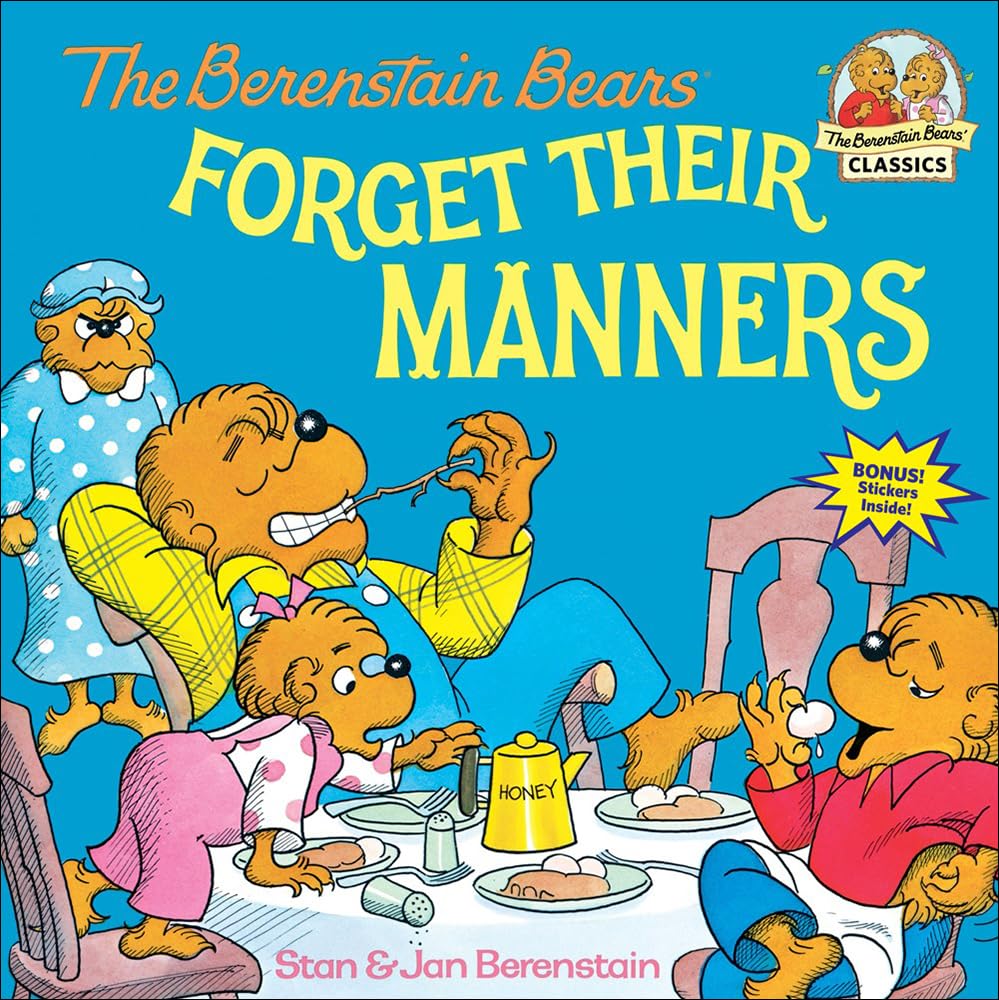 Amazon | The Berenstain Bears Forget Their Manners (First Time Books ...