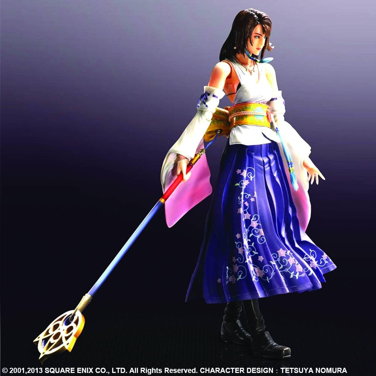 Amazon.com: Square Enix Play Arts Kai Final Fantasy X Yuna Action ...