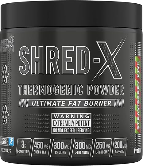 Applied Nutrition Shred X Fat Burner - ABE All Blak Everything Fat ...