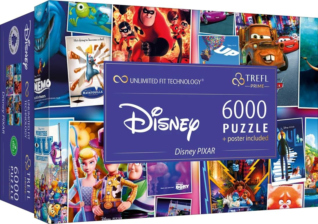 UFT Puzzle 6000 - Disney/Pixar Animationsgalerie : Amazon.com.au: Toys ...