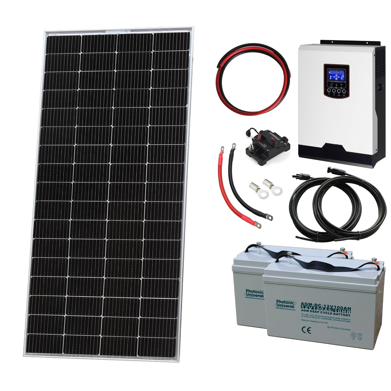 250w 12v Complete Off Grid Solar Power System With 250w | Desertcart Zambia
