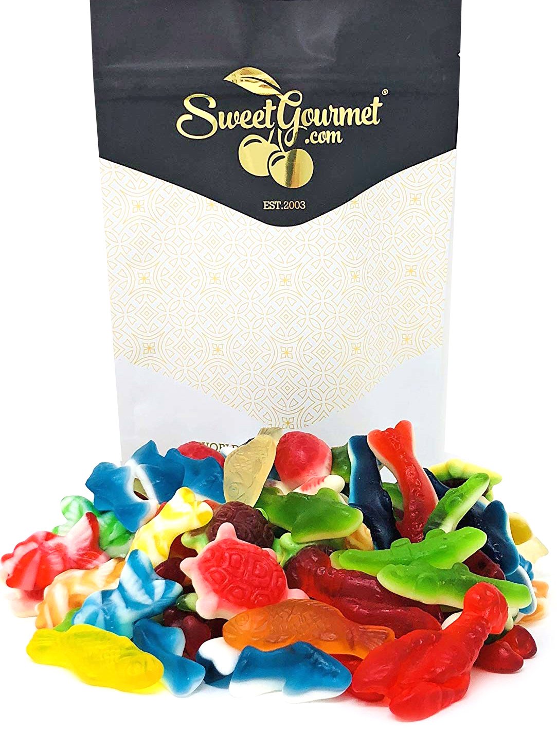 Amazon.com : SweetGourmet Day At The Beach | Ocean Sea Critters | Gummy ...