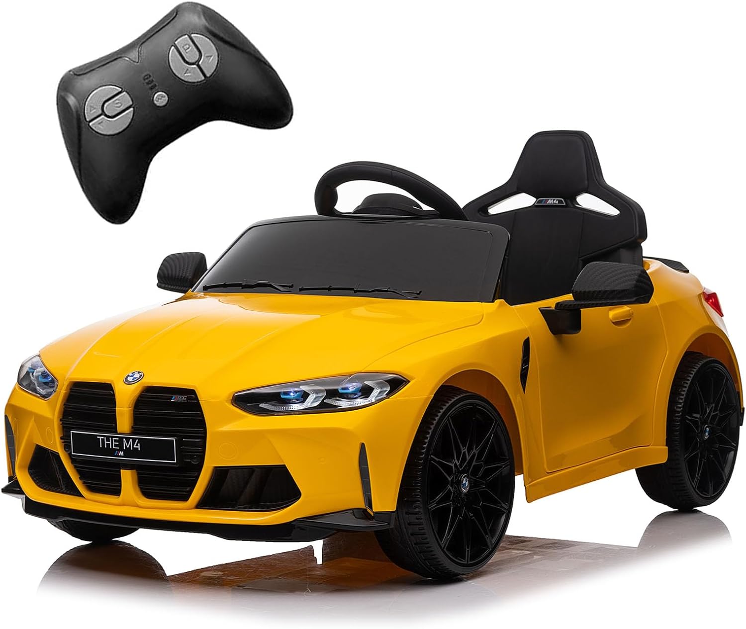 Amazon.com: Kids Ride on Electric Car - 12V Licensed BMW Electric Car ...