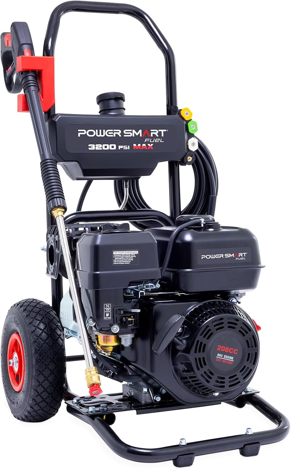 Amazon.com : PowserSmart Gas Pressure Washer 3200 PSI, 2.5 GPM with ...