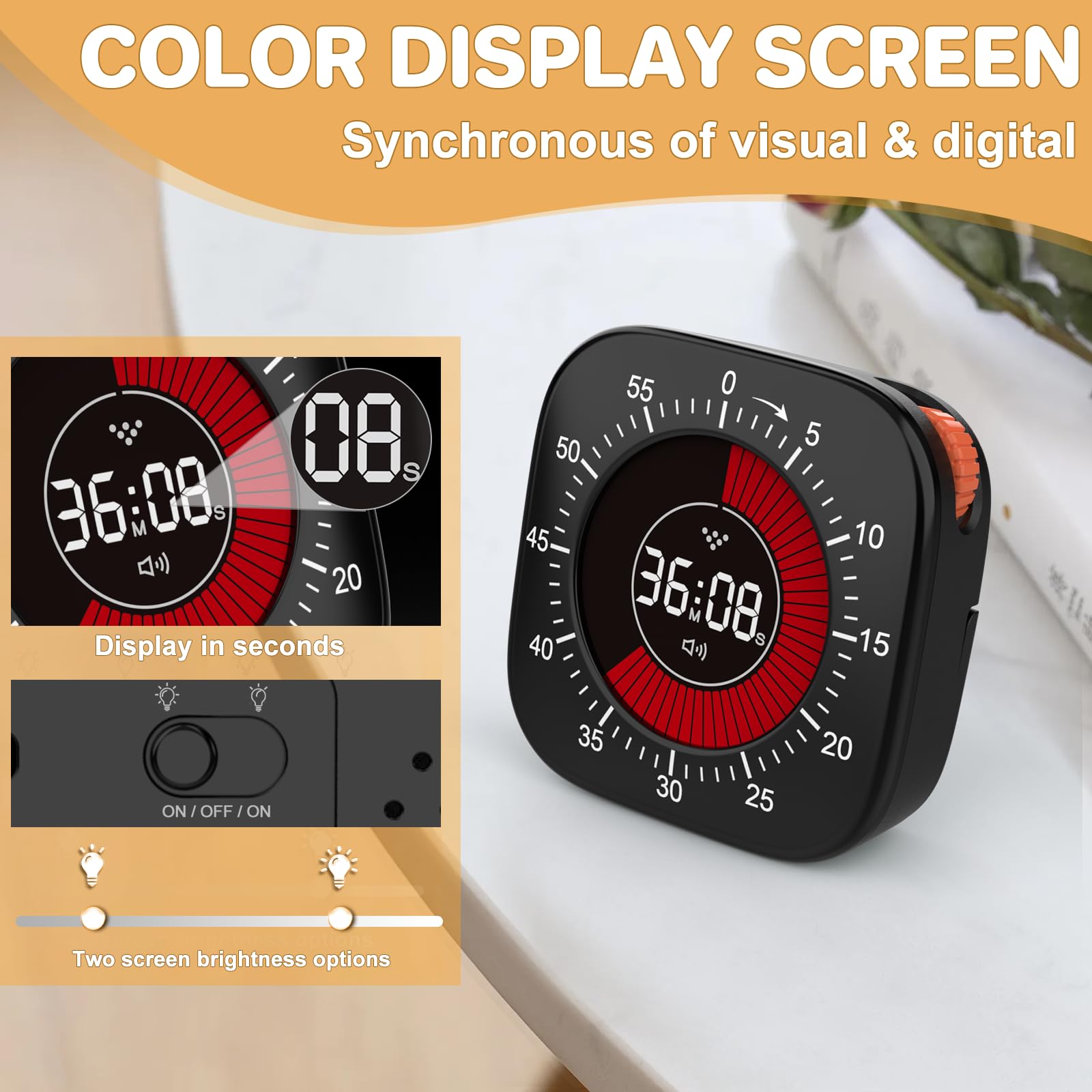 Snapklik.com : Timer, Digital Timers, Magnetic Kitchen Timer For ...