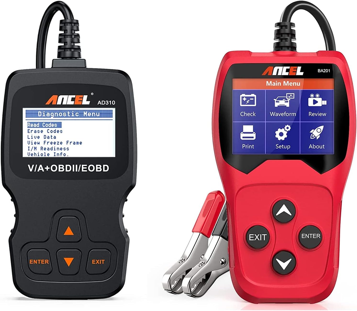 Amazon.com: ANCEL AD310 Classic Enhanced Universal OBD II Scanner Car ...