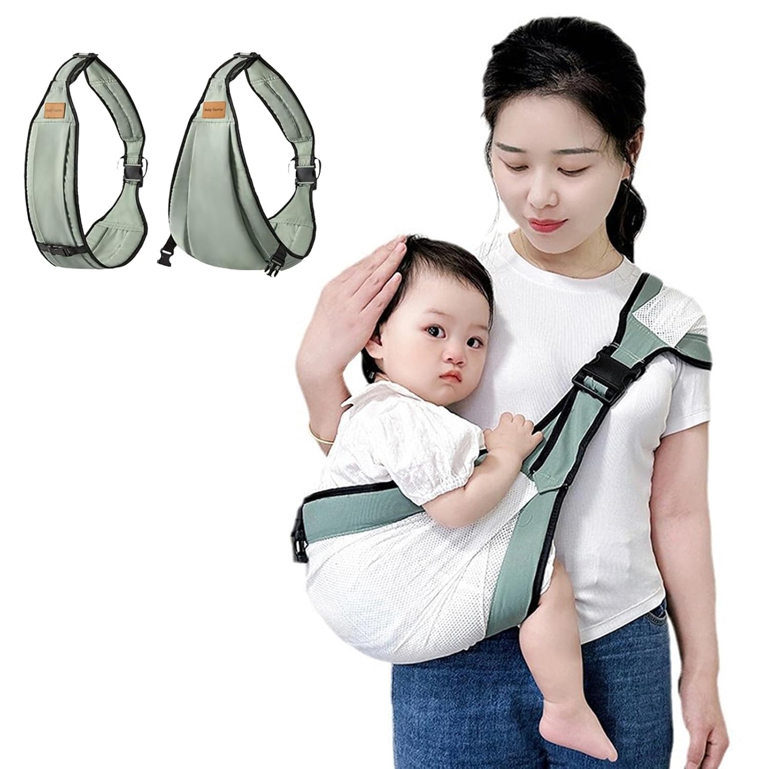 Amazon.com: Baby Sling Carrier,Toddler Carrier,Baby Sling,Portable and ...