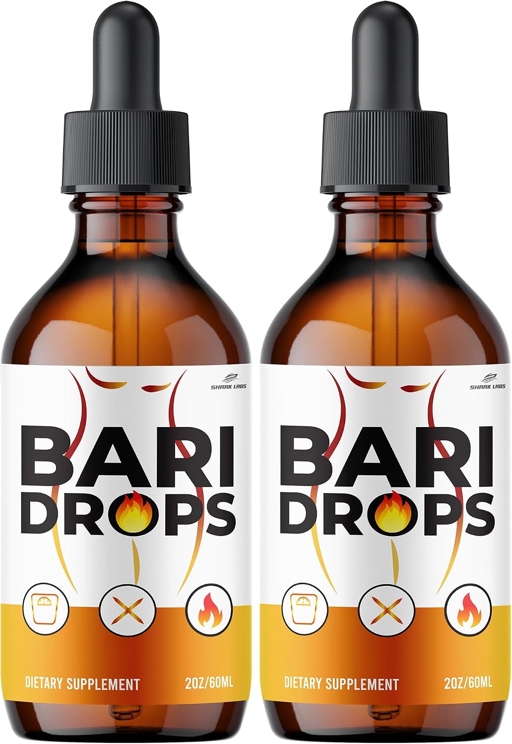 Amazon.com: (2 Pack) Bari Drops Supplement, Maximum Potency, Bari Drops ...
