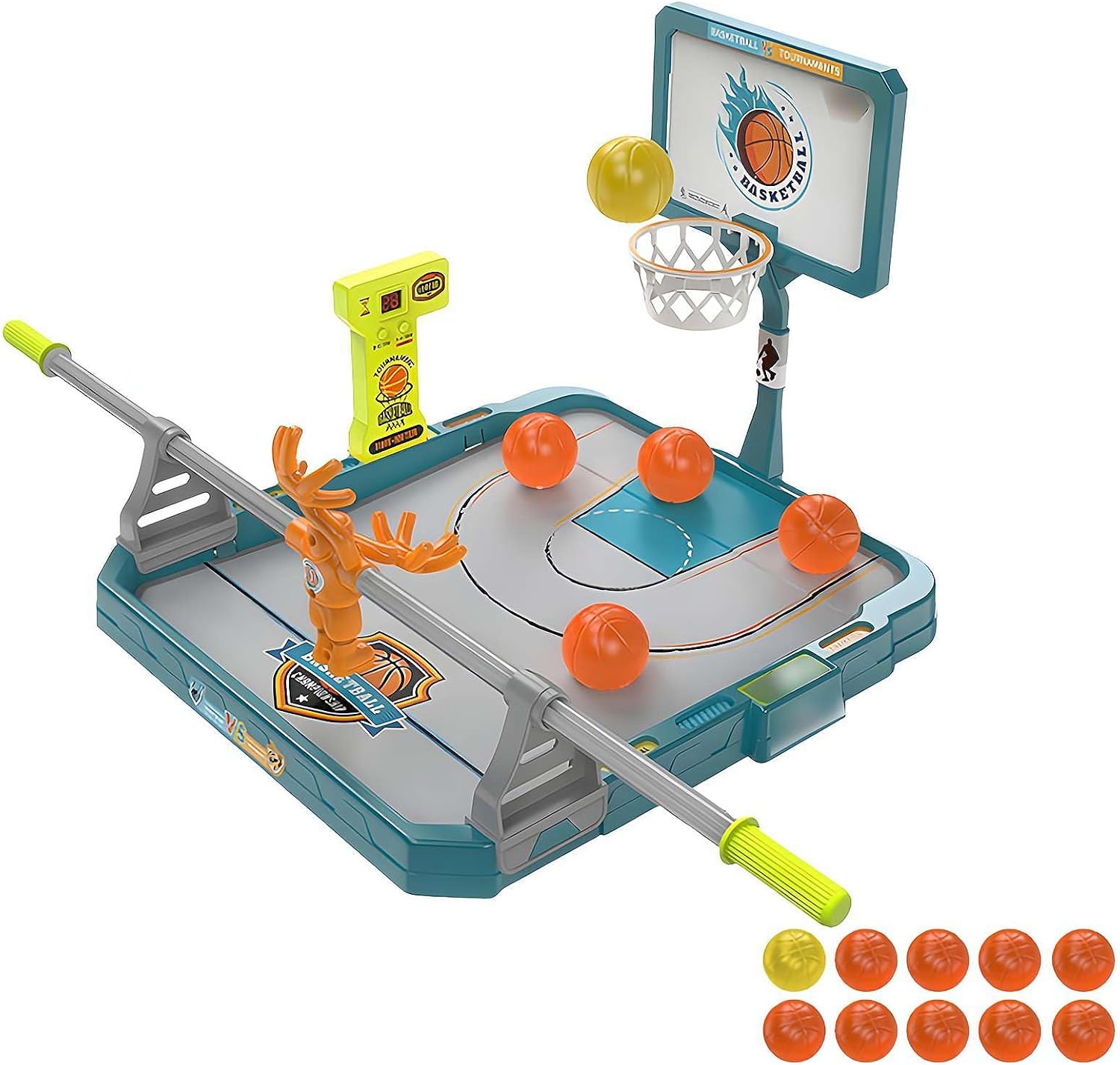 BBASILIYSD Kids' Desktop Fingertip Basketball,2024 New Funny Tabletop ...