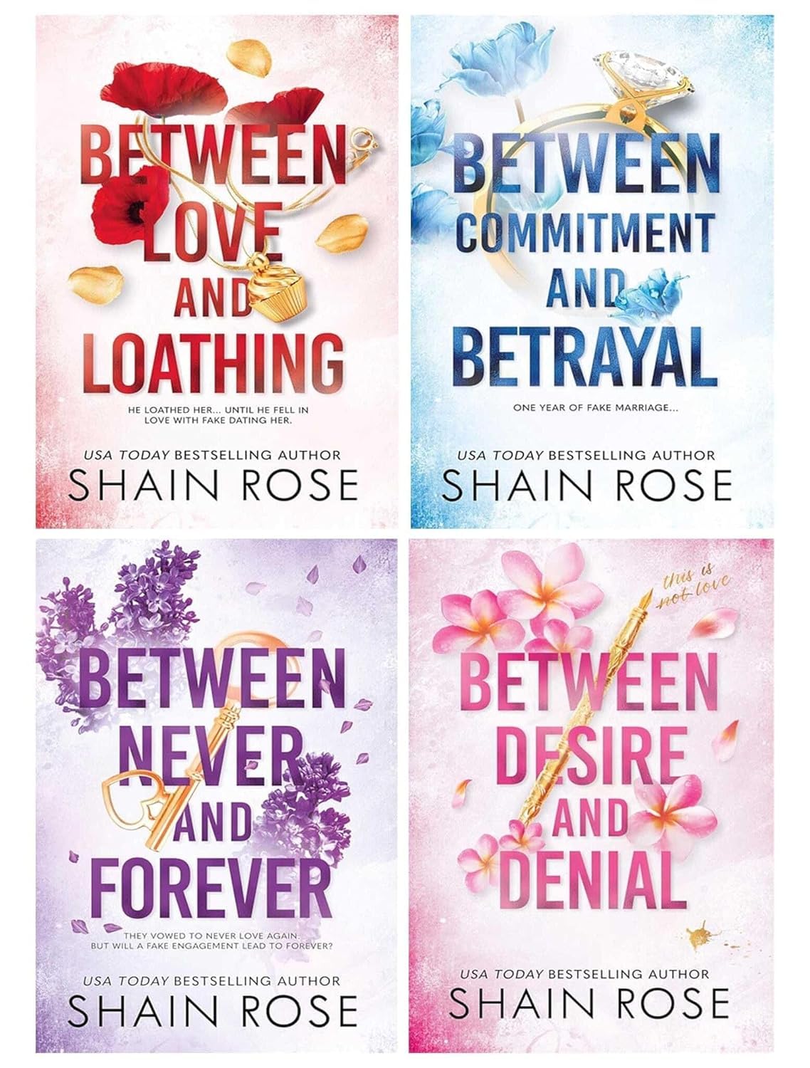 Hardy Billionaires Series 4 Books Collection Set By Shain Rose (Between ...
