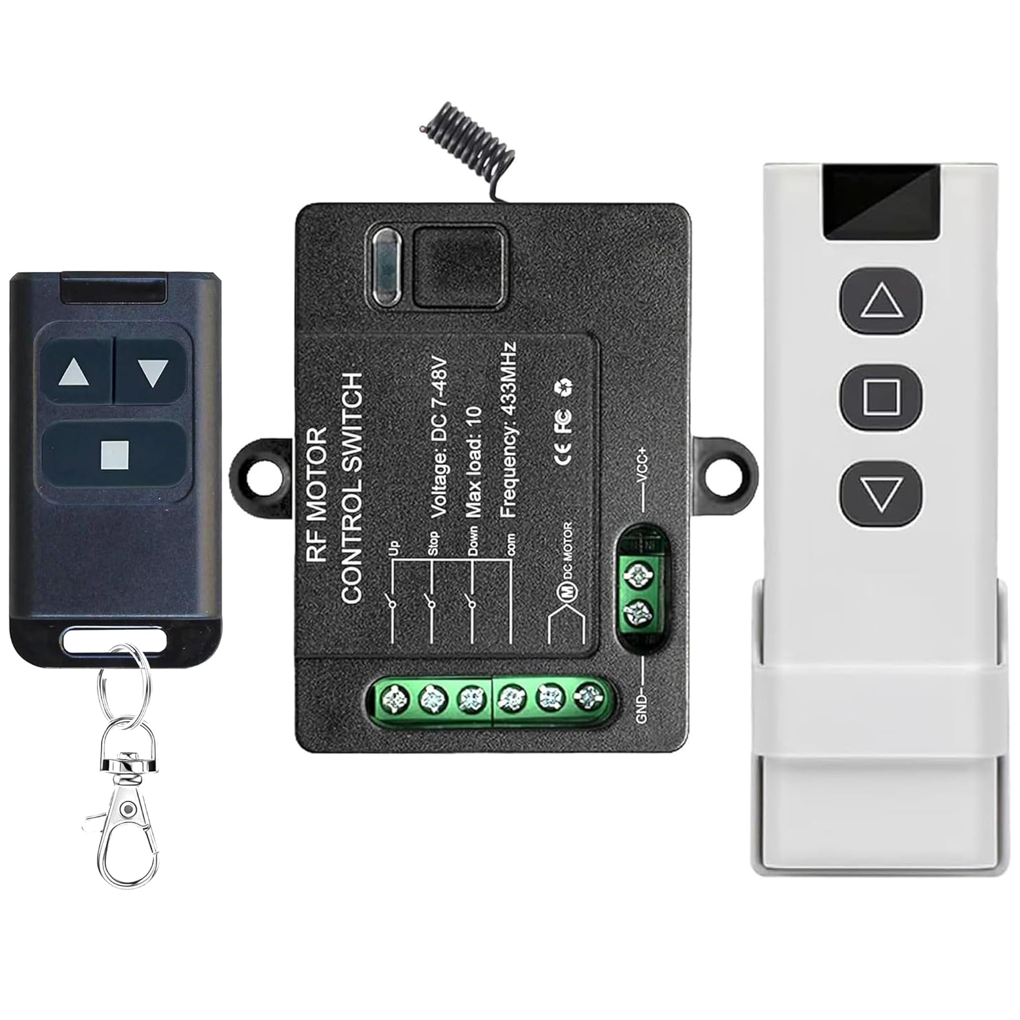 Forward Reverse Remote Control Switch,DC7V-48V 10A Switch,Linear ...