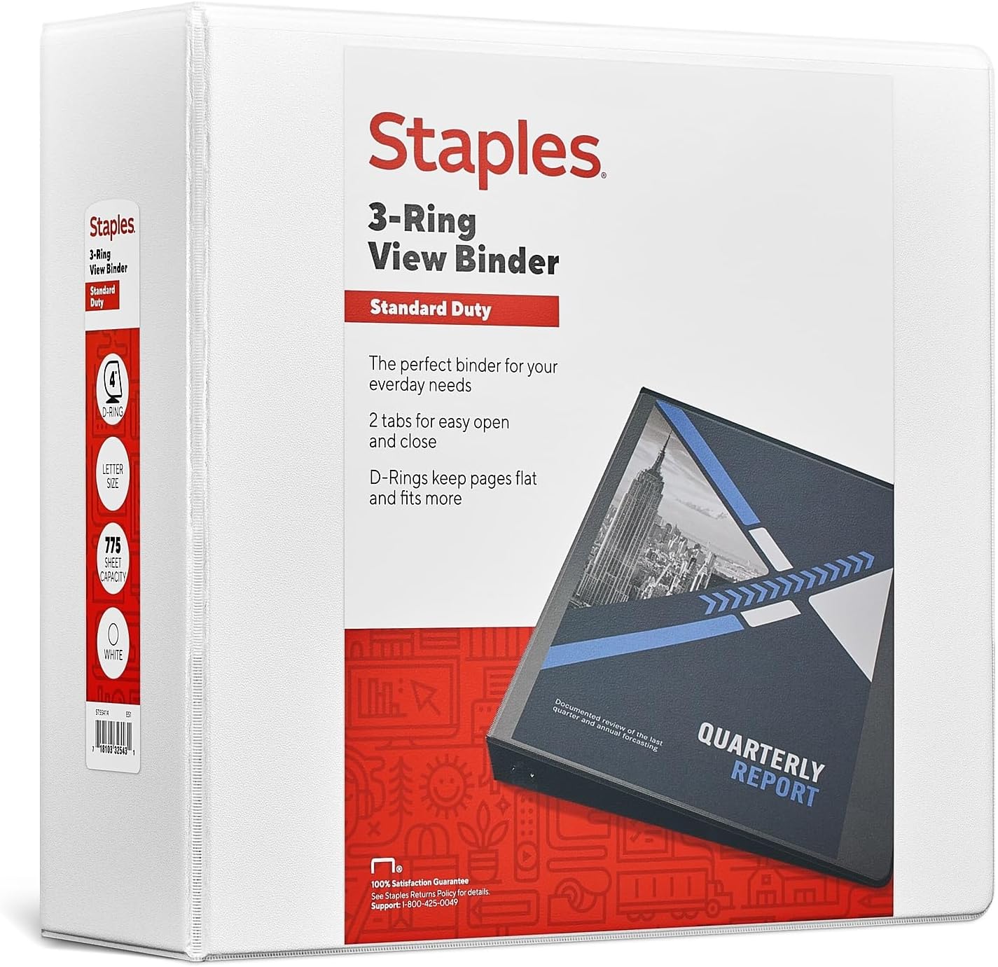 Amazon.com : Avery Heavy-Duty View 3 Ring Binder, 4 Inch One Touch EZD ...