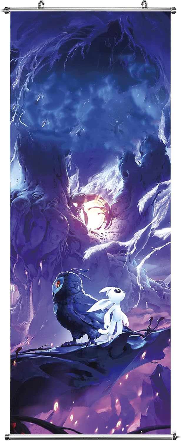 Amazon.com: CosInStyle Anime Scroll Poster - Fabric Prints 41.34" x 15. ...