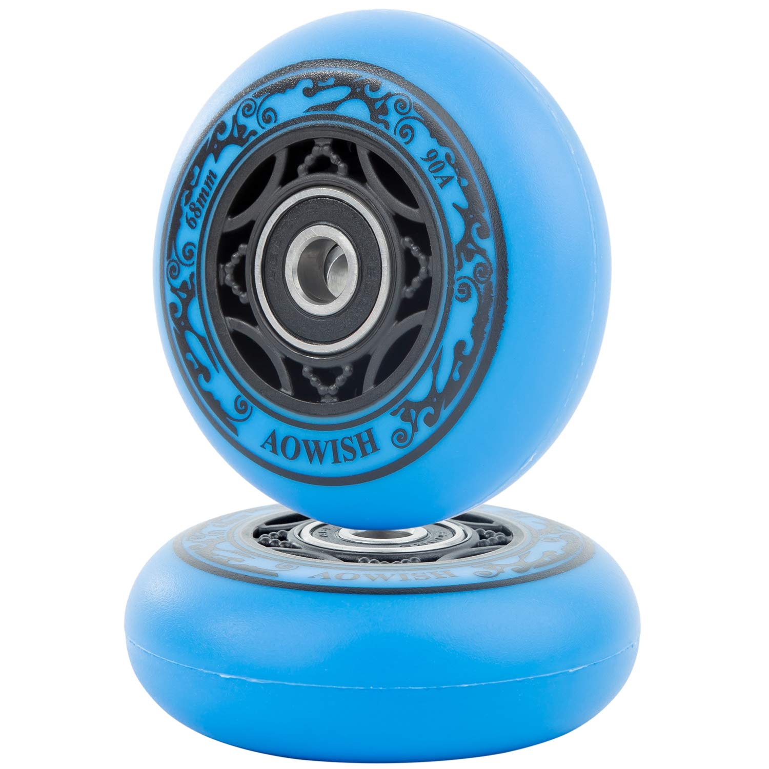 AOWISH 2-Pack Mini Ripstik Wheels 68mm Ripster Wheels 90A Ripstick DLX ...