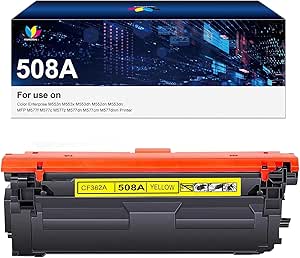 Amazon.com: rito4colors 508a Toner Yellow Compatible for 508A 508X ...