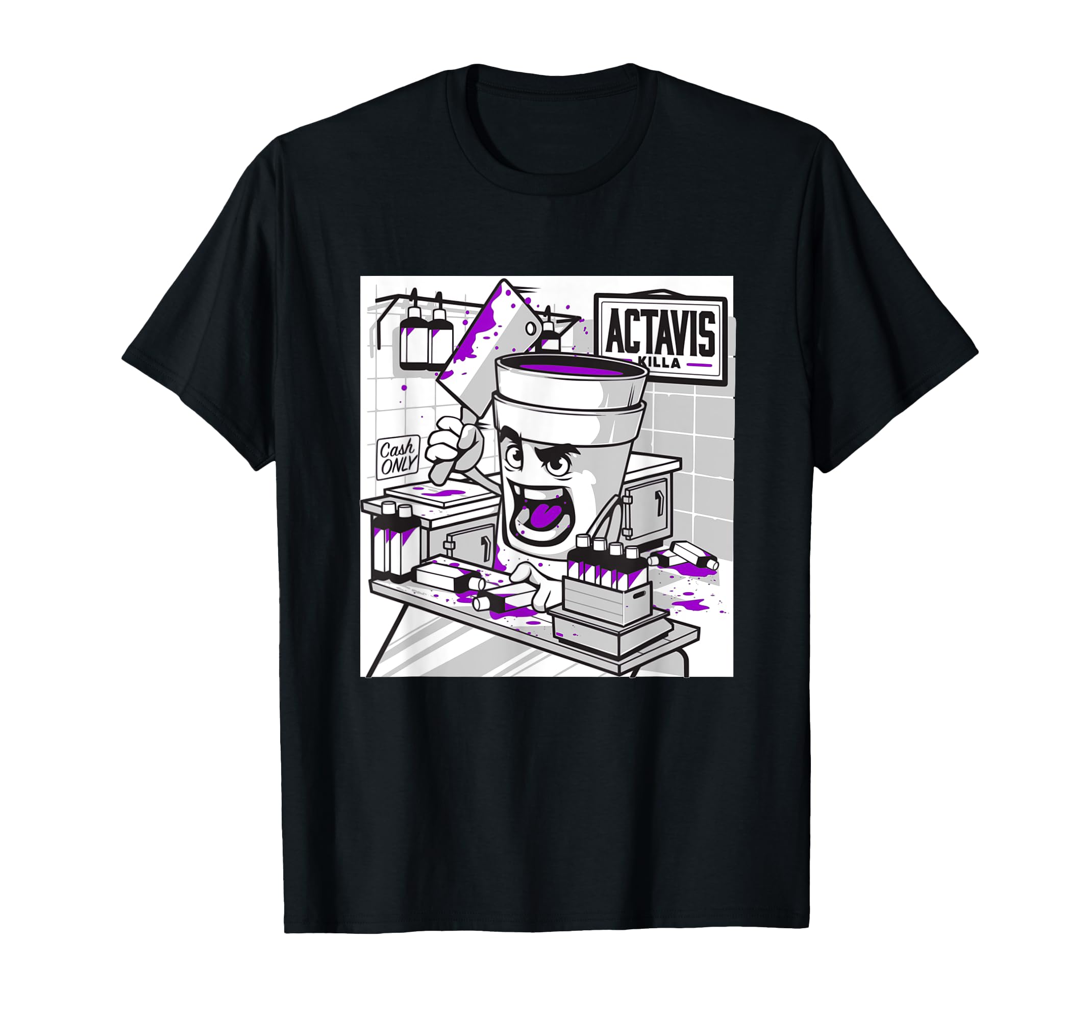 Camiseta Con Jarabe Para La Tos Actavis