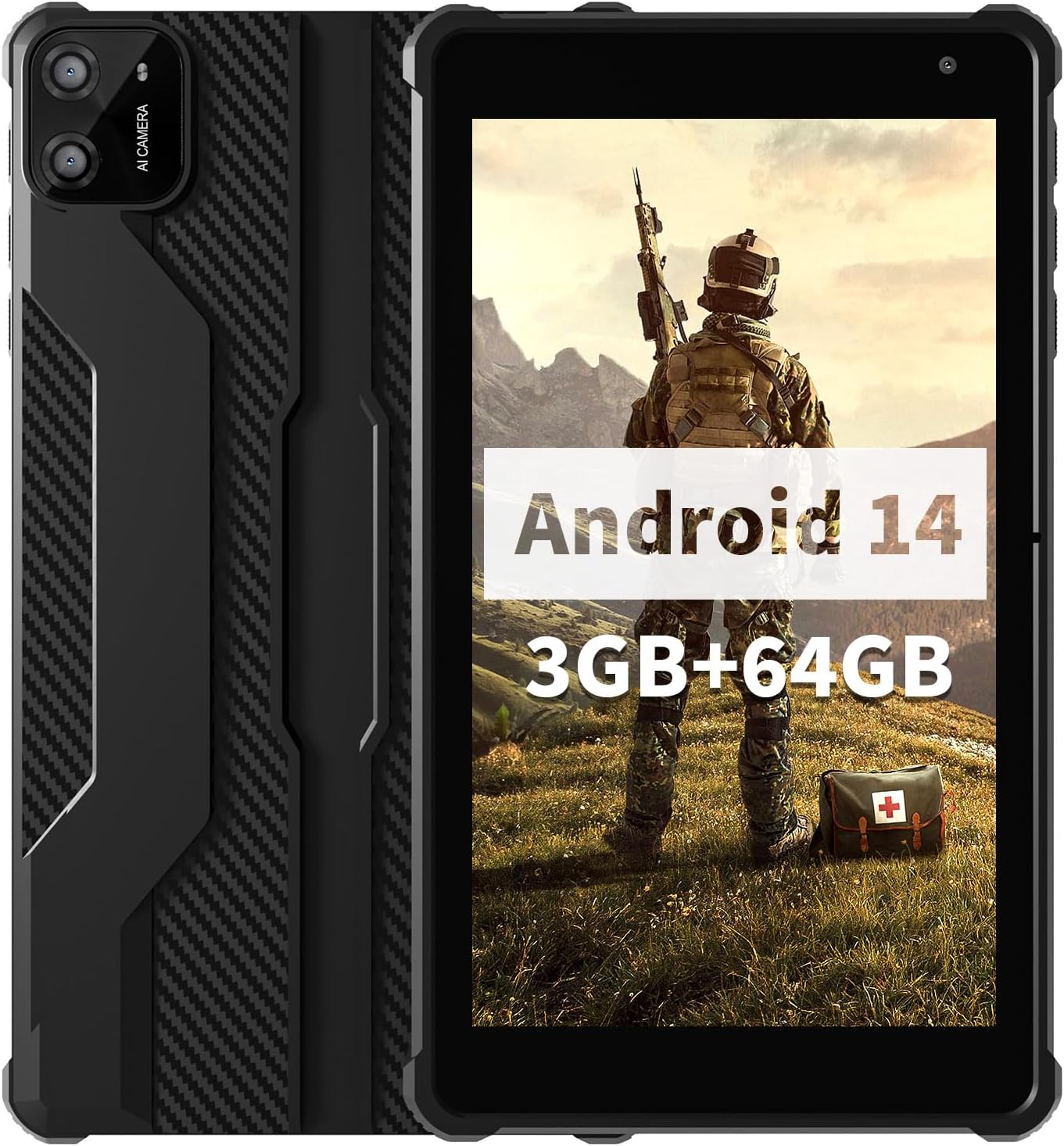 Amazon.com : VASOUN Android 14 Tablet 7 inch 2024, 3GB+5GB Expand RAM ...