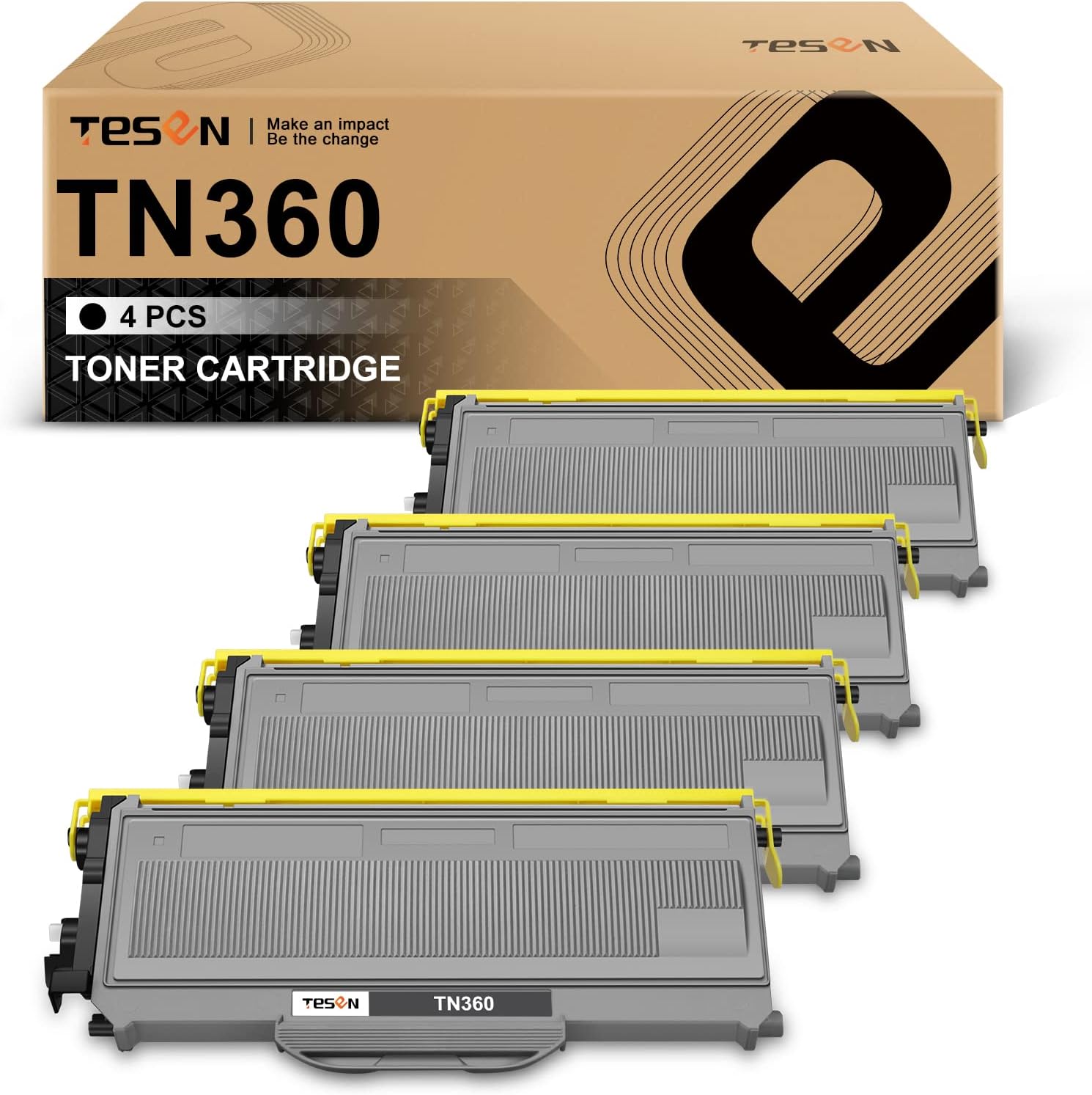 Amazon.com: TESEN TN360 Compatible Toner Cartridge Replacement for ...