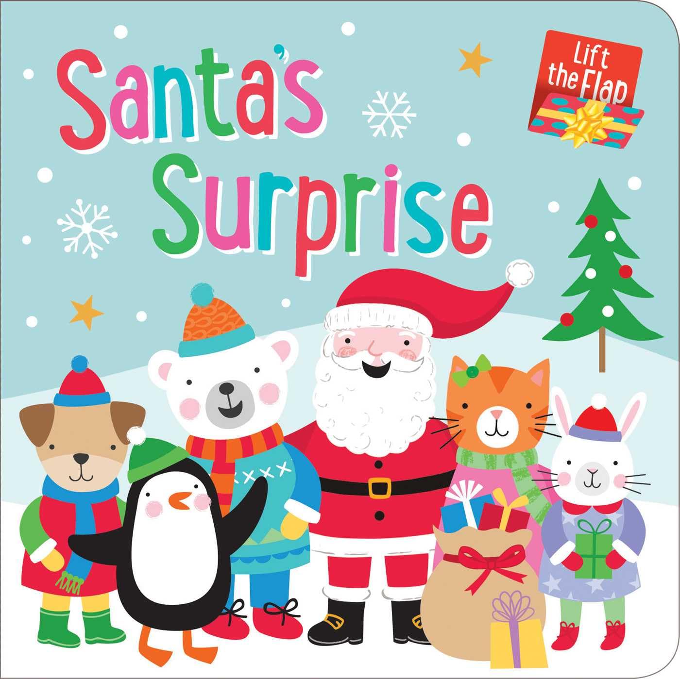 Amazon.com: Santa's Surprise: Lift-the-Flap Board Book: 9780655206156 ...