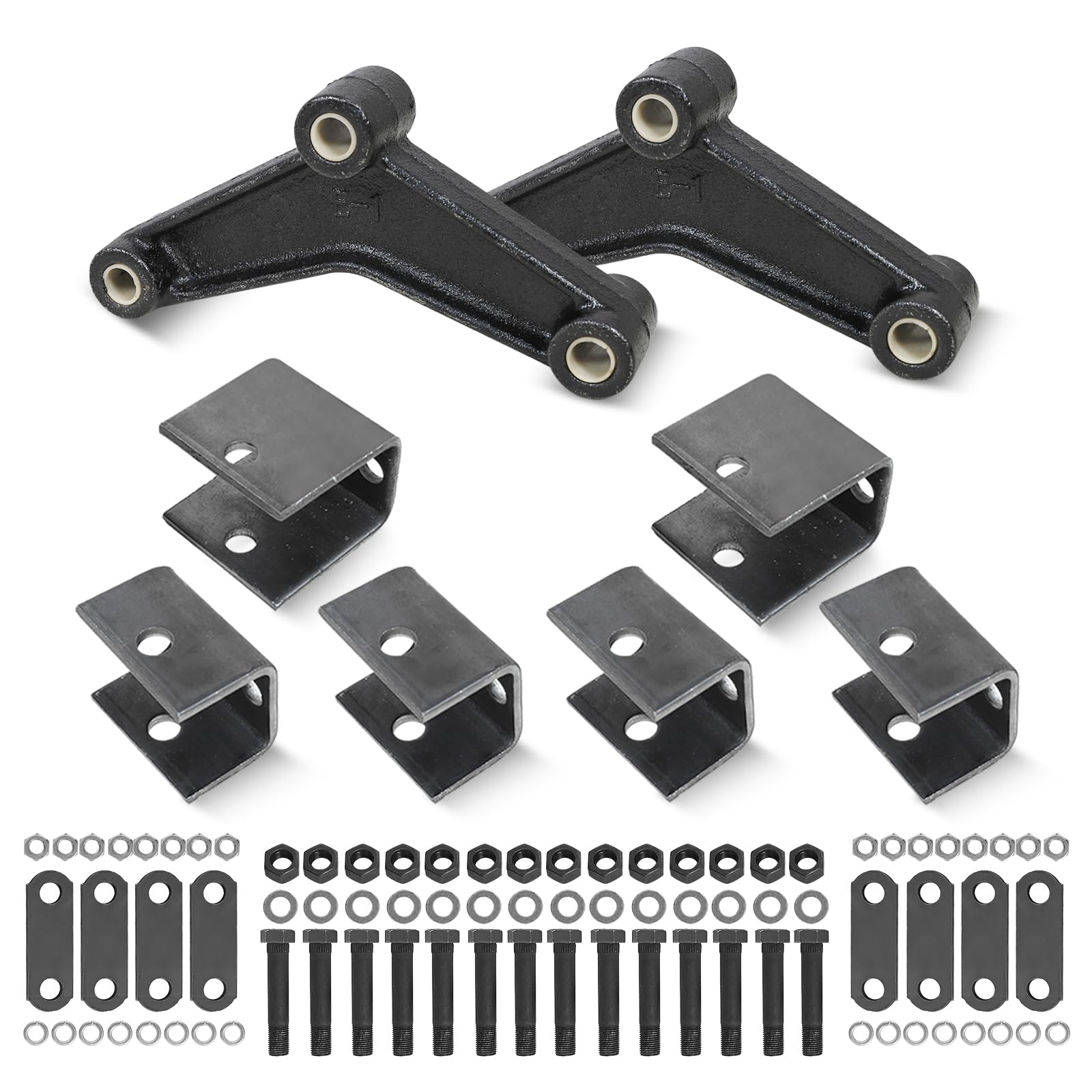 Snapklik.com : EASYBERG Trailer Shackle Kit, Tandem Trailer Axle ...