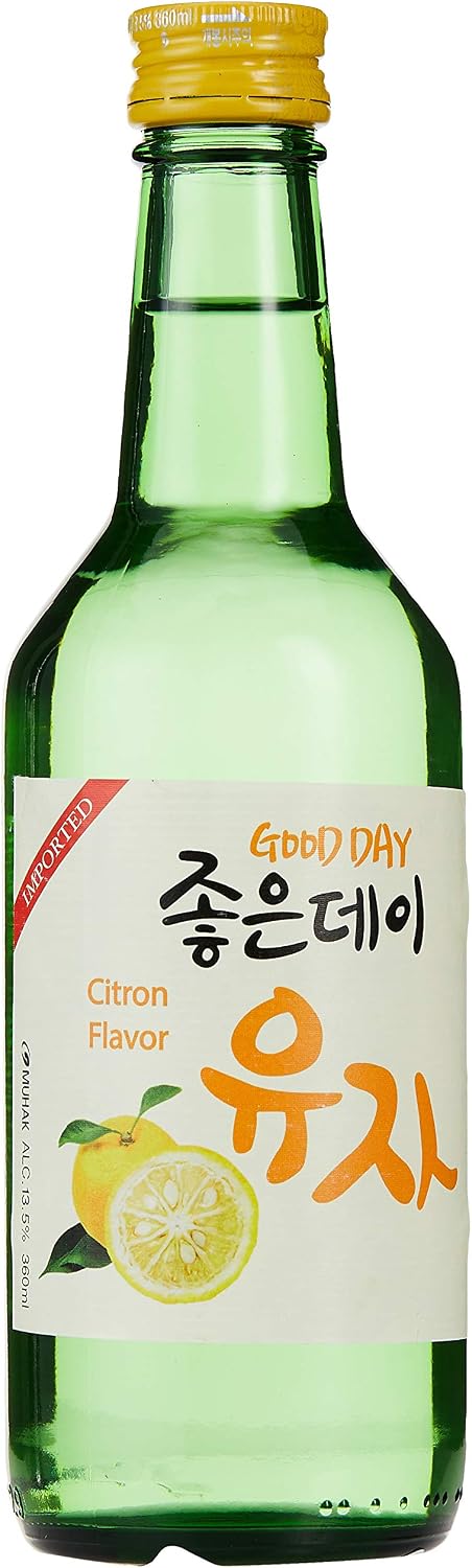 Goodday Citron Yuzu Soju, 13.5% Alc., 360ml : Amazon.sg: Grocery