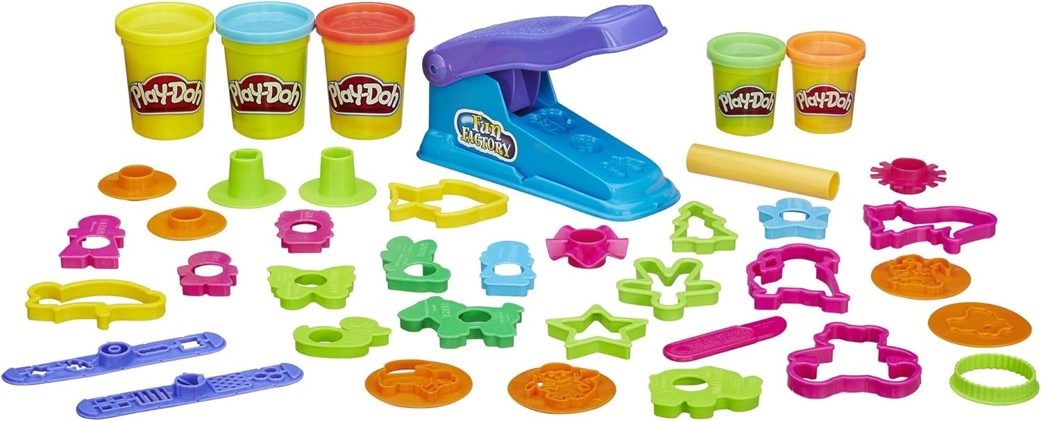 Amazon.com: Hasbro B6768 Play Doh Assorted Fun Creations, Multi-Colour ...